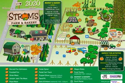 Visit Strom's Farm • Plan a Visit